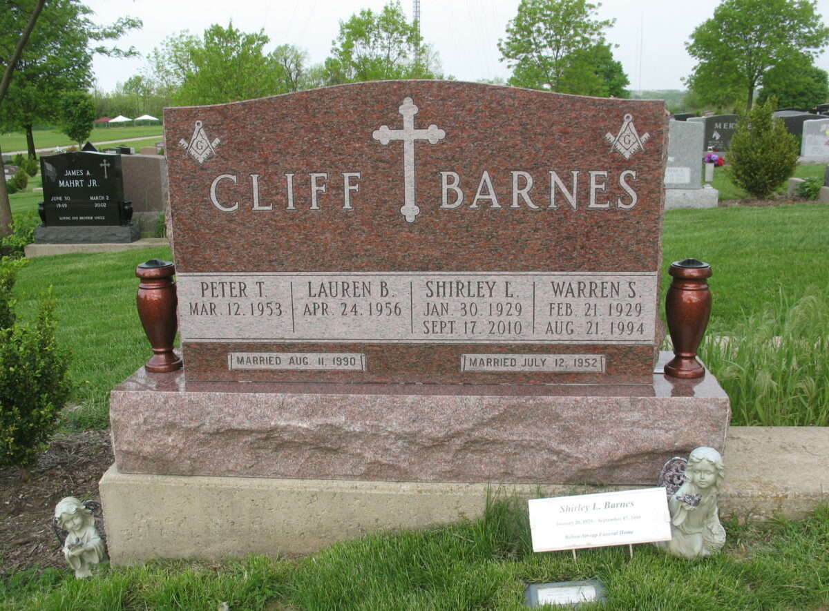 Memorials & Monuments - Calvary Cemetery