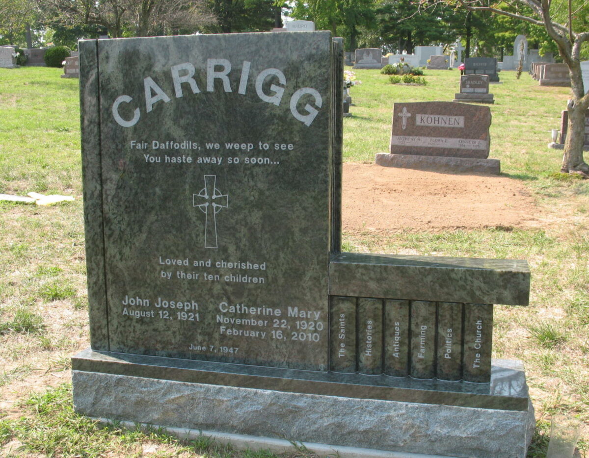 Memorials & Monuments - Calvary Cemetery
